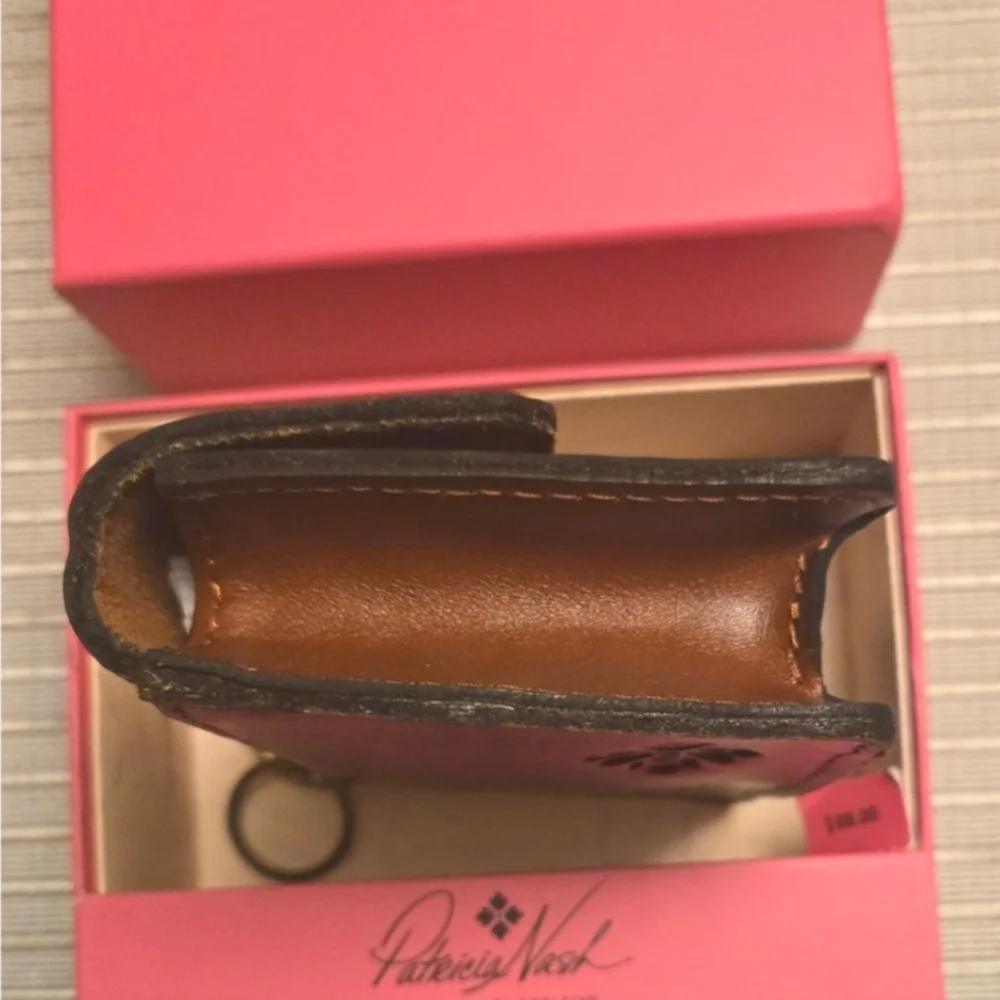 Patricia Nash | Bags | Patricia Nash Mini Lanza Wallet Florence Brown ...